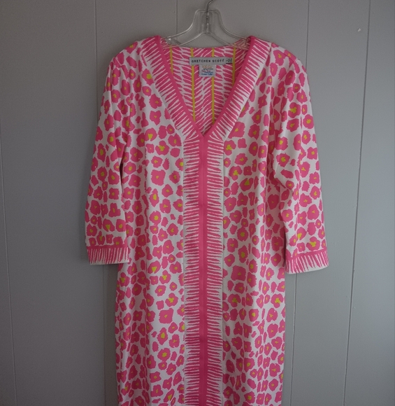 Gretchen Scott Designs | Dresses | Gretchen Scott Pink Yellow Aline ...